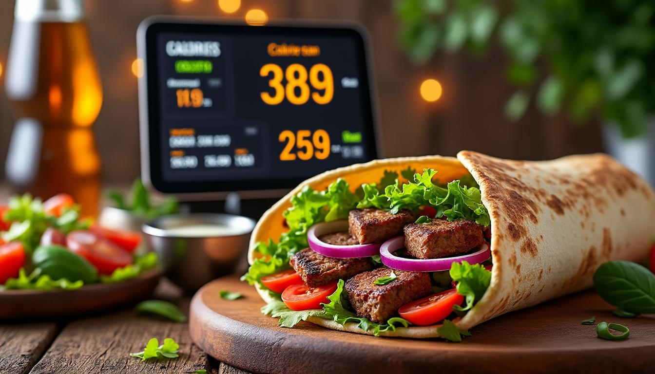 Kebab et calories : chiffres clés et astuces pour se régaler sans ...